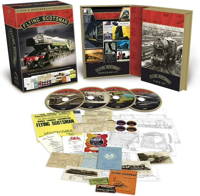FLYING SCOTSMAN MEMORABILIA Set (DVD, 2012, 4-Disc Set) $59.95 ...