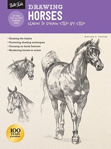 DRAWING: CABALLOS: APRENDE A Draw Paso (How To Y Pintura) Por Foster ...