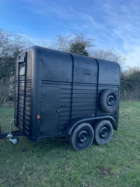 RICE HORSE TRAILER box £895.00 - PicClick UK