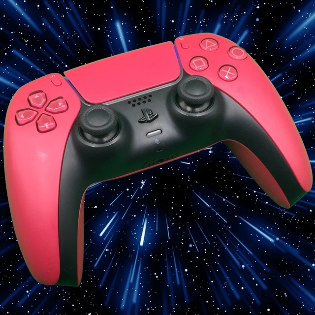 SONY PLAYSTATION 5 PS5 Dualsense Wireless Controller, Cosmic Red Used £ ...