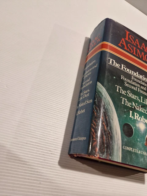 ISAAC ASIMOV OMNIBUS The Foundation Trilogy I, Robot Complete & Unabridged 1982 $51.30 - PicClick CA
