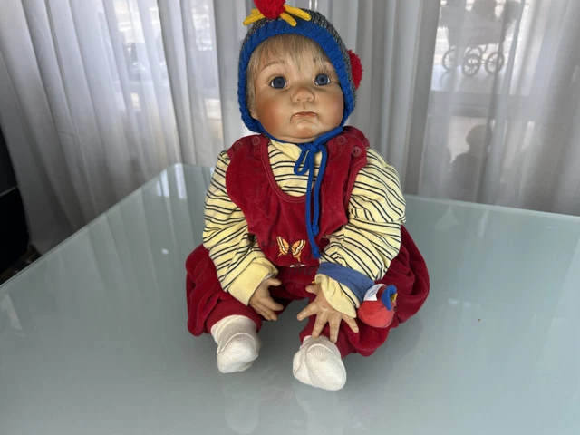 POUPON DE COLLECTION pour Collection, Porcelaine Poupée 54 Cm. État Parfait EUR 62,17 - PicClick FR