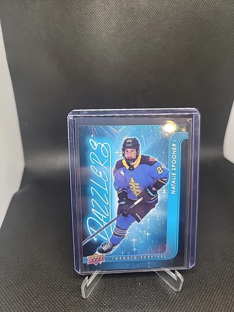 NATALIE SPOONER 2024-25 Upper Deck PWHL Blue Dazzlers Toronto Sceptres ...