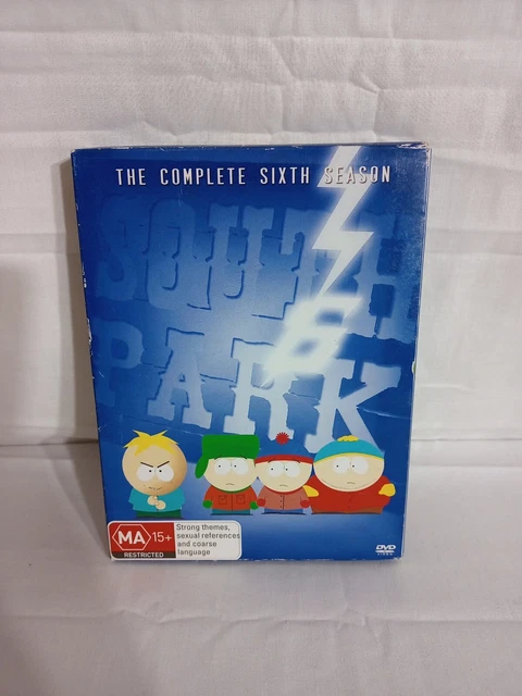 SOUTH PARK : Season 6 (Box Set, DVD, 2002) free next day postage £9.94 ...
