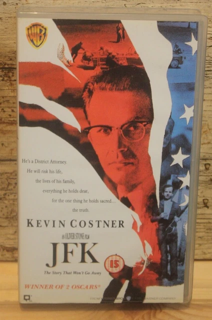 JFK (WARNER VHS 1992) Kevin Costner Political Thriller Retro VHS Tape £3.99 - PicClick UK