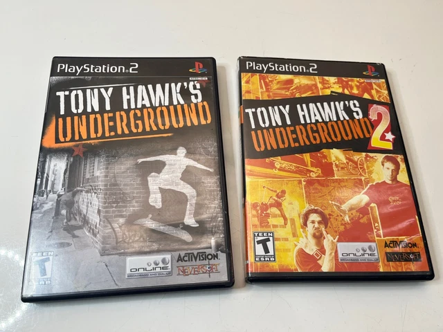 TONY HAWK'S UNDERGROUND 1 & 2 Games Sony PlayStation 2 PS2 - Minor Scratches EUR 27,40 - PicClick IT