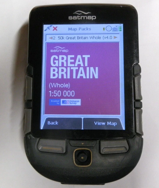 SATMAP CUSTOM MAP SD Card GB Whole 1:50K OS & New Forest £50.00 ...