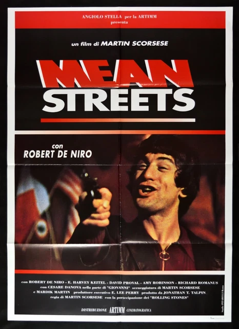 MANIFESTO MEAN STREETS Robert De Niro Martin Scorsese Keitel M69 EUR 1 ...