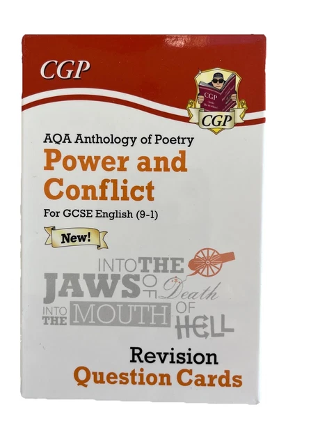 GCSE ENGLISH: AQA Power & Conflict Poetry Anthology Revision Question ...