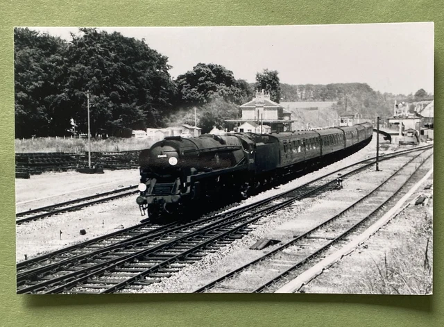 MICHELDEVER STATION EX London & South Western Railway & Br Locomotive ...