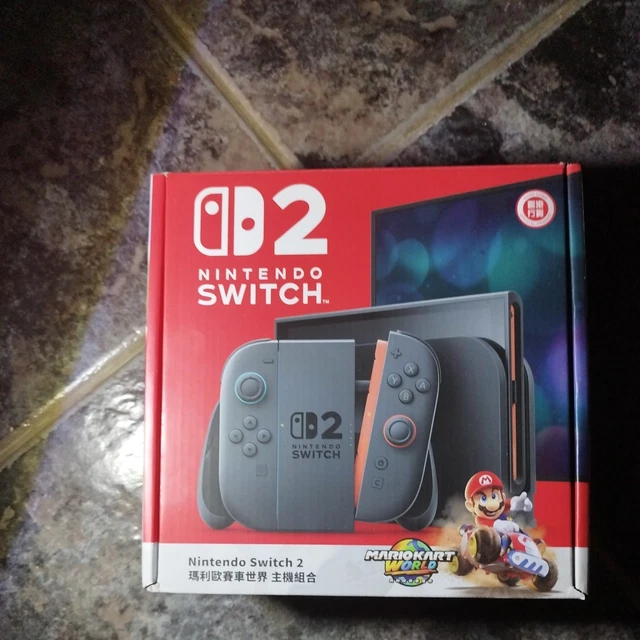 NINTENDO SWITCH 2 Mario Kart World Bundle OVP EUR 480,00 - PicClick DE