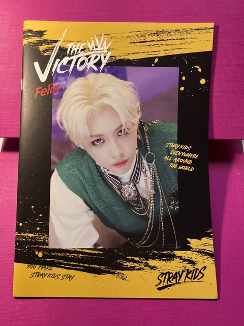STRAY KIDS THE VICTORY Merchandise Pop-Up Store FELIX PHOTOBOOK $21.25 ...