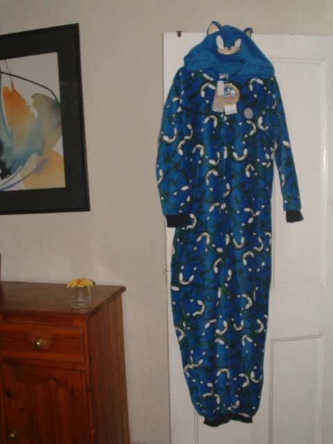 GEORGE AT ASDA Boys Sonic The Hedgehog Onepiece /All In One Age 12-13 £ ...