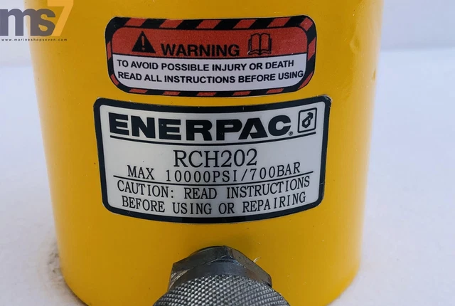 ENERPAC RCH 202 Hidráulico Holl-o-Cylinder 20 Toneladas Capacidad 2 ...