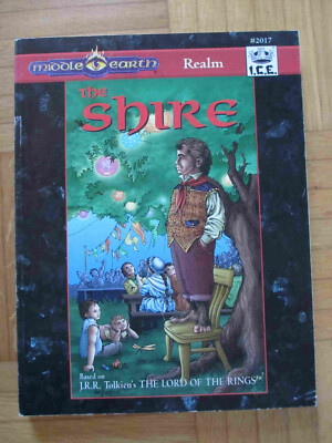 THE SHIRE REALM + Map-Middle-Earth Role Playing Game MERP Rolemaster ...