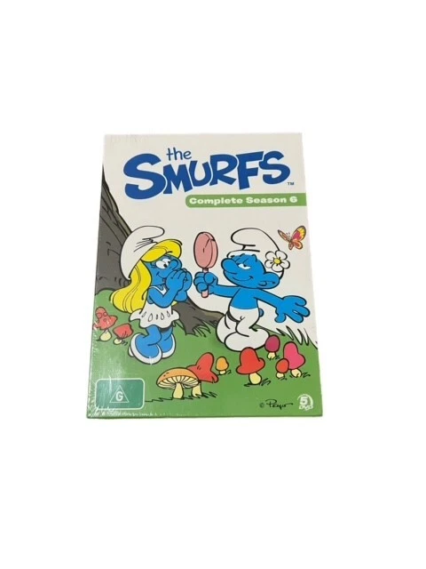 THE SMURFS COMPLETE Season 6 DVD Animation DVD Region 4 New Sealed ...
