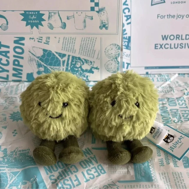 FUN JELLYCAT 8CM Mushy Peas: A Cute & Adorable Christmas Gift for All ...