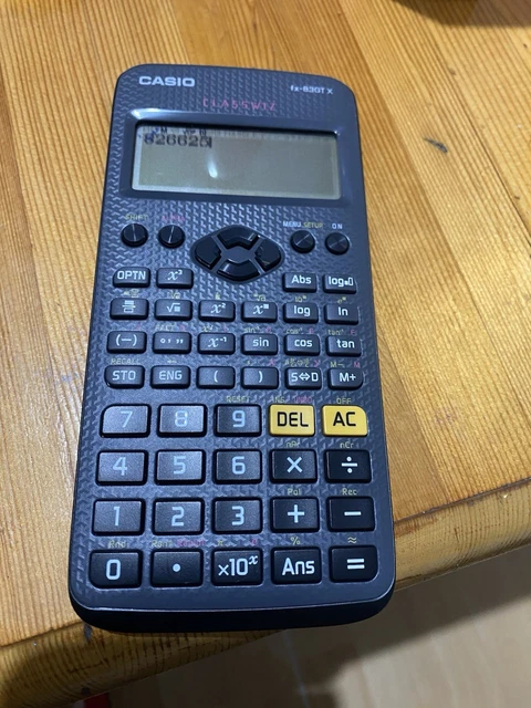 CASIO FX-83GTX CLASSWIZ Scientific Calculator no cover £14.99 - PicClick UK