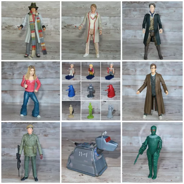 DOCTOR WHO ACTION Figures Monsters and Companions Monster Army Dapol ...