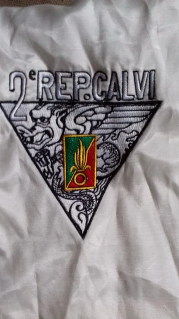 FOULARD 2 REP Calvi En Soie Silk Scarf Foreign Legion Etrangere ...