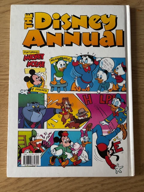 THE DISNEY ANNUAL,1992 A4 sized comic book, Featuring mickey mouse and ...