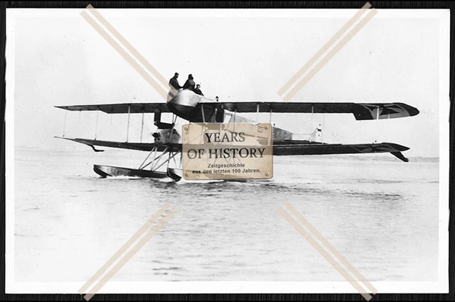 FOTO WASSERFLUGZEUG GOTHA Ursinus 120 deutsches Schwimmerflugzeug des ...