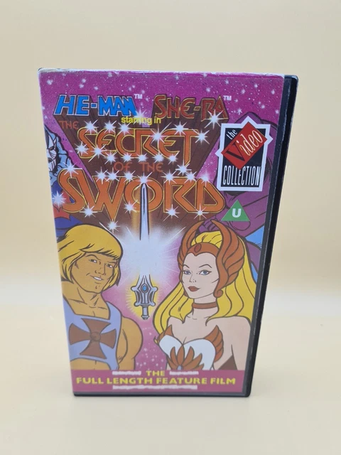 HE-MAN AND SHE-RA Secret Of The Sword VHS 1987 Video Untested £11.99 ...