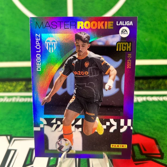 DIEGO LOPEZ 415 Master Rookie-Valencia-Panini Megacracks La Liga Ea ...