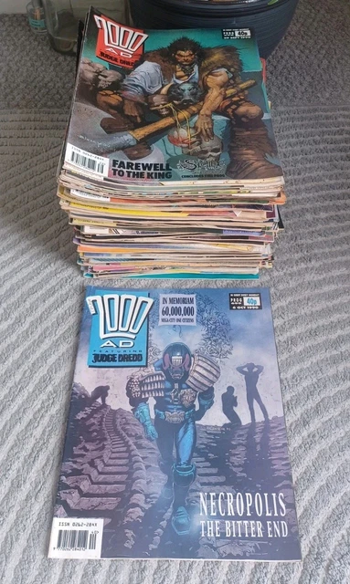 2000AD JUDGE DREDD Progs 600 To 699 Near Complete Set Bundle Comics ...