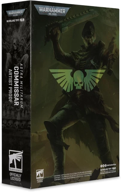 MCFARLANE TOYS - Warhammer 40.000 Commissar (Astra Militarum) Figura a ...