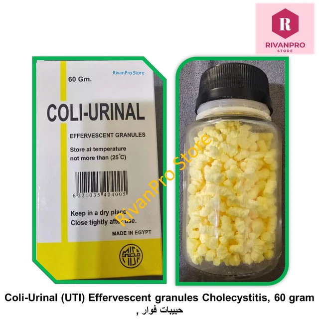 GRANULES EFFERVESCENTS COLI-URINEUX (UTI) cholécystite, 60 grammes ...