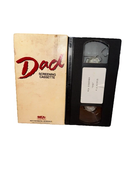 DAD VHS DEMO Promo Screener 1989 Jack Lemmon Ted Danson £13.50 ...