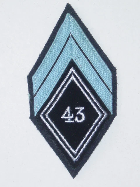 GRADES - GALONS de bras - Losange modèle 45 - 43éme RT EUR 5,00 ...