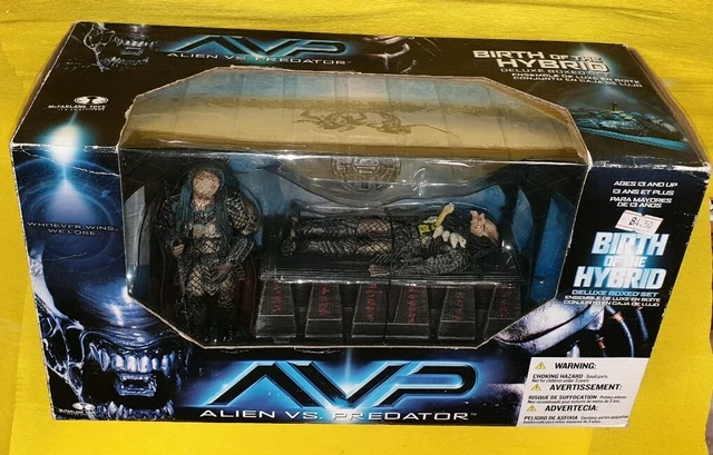 AVP ALIEN VS PREDATOR BIRTH HYBRID MONSTERS'05DX 6" figure BOX PLAYSET ...