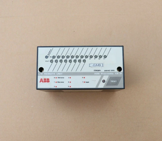 ABB ICSK20F1 IO Remote Unit (2) $694.89 - PicClick CA