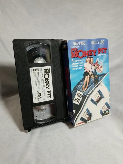 THE MONEY PIT (1986, VHS) Tom Hanks, Shelley Long, Steven Spielberg £4. ...