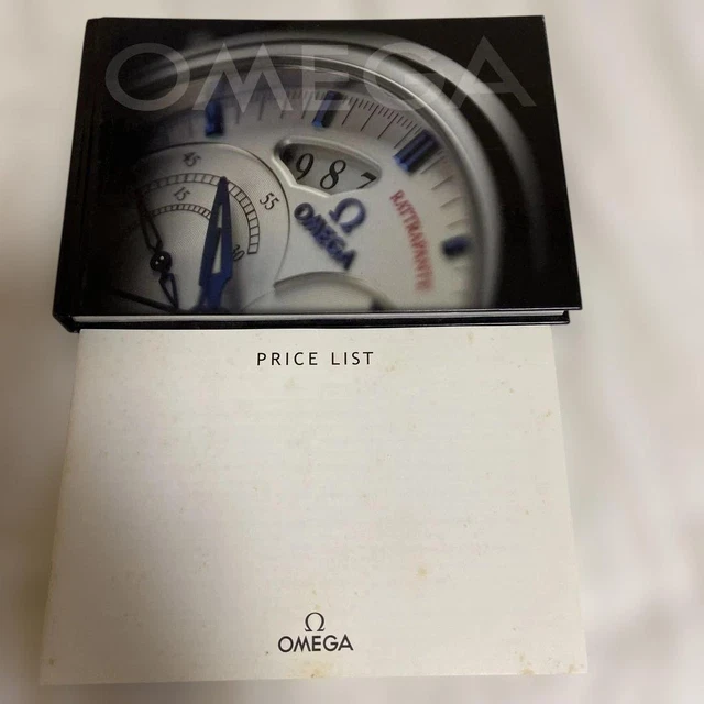 OMEGA 2005 CATALOG with Price List Vintage Watch Collection Book Photo ...