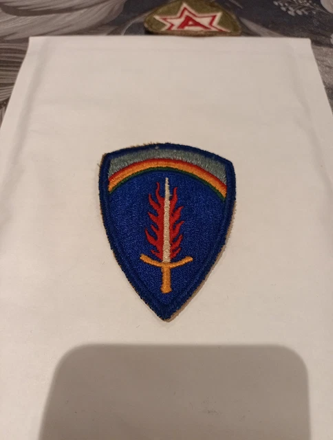PATCH ARMEE US SHAEF COMMAND EUROPE original EUR 7,00 - PicClick FR