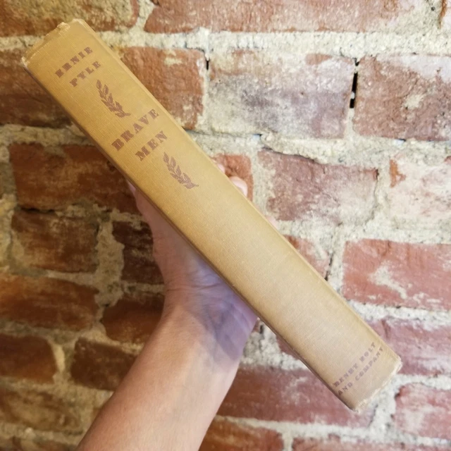 UOMO CORAGGIOSO - Ernie Pyle 1944 Henry Holt & Co vintage hardback EUR ...