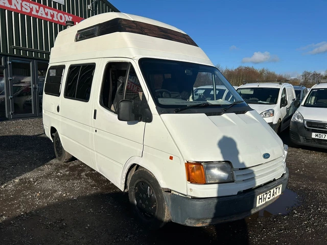 1990 FORD TRANSIT 100 Full Camper MOT'd Camper Van Motorhome Ready To ...