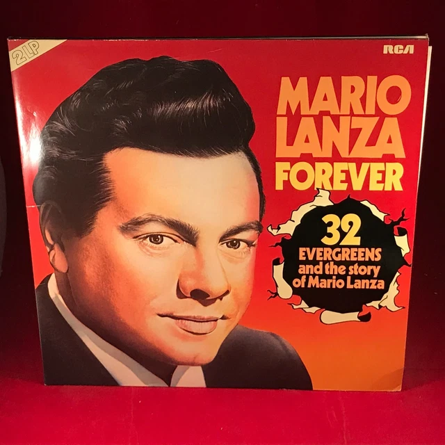 FOREVER 32 EVERGREENS And The Story Of Mario Lanza - 1983 German Double ...