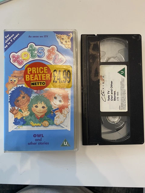 TOTS TV TOTS Video - 1 + 2 = 3 - Vhs £5.00 - PicClick UK