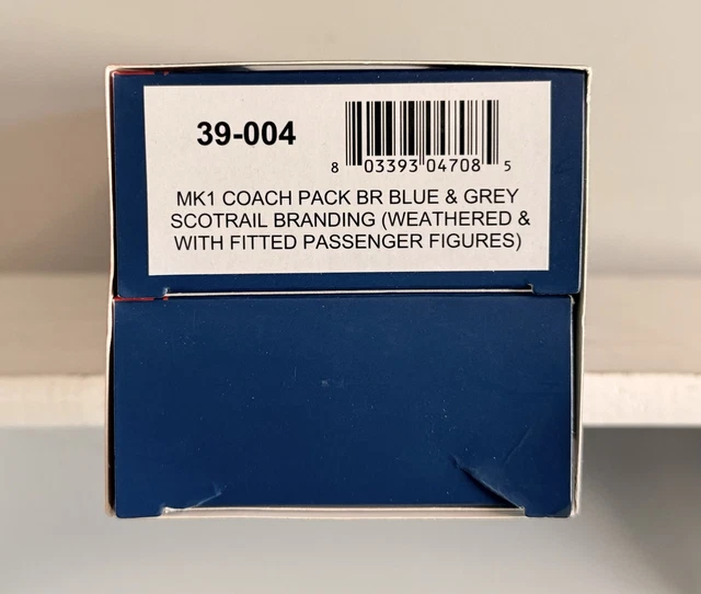 BACHMANN 39-004 BR MK 1 Coach Pack Weathered Blue Grey Scotrail ...