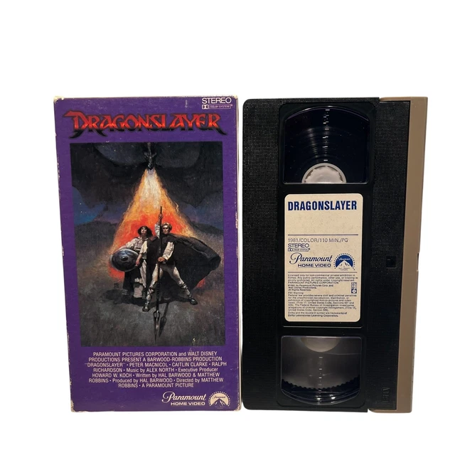 DRAGONSLAYER (1981, VHS) Paramount Home Video Cult Classic V10 £9.76 ...