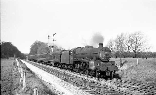RAILWAY B/W Negative 35mm LMS 45606 Fylde 1964. £5.50 - PicClick UK