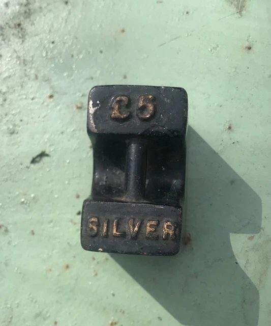 RARE VINTAGE WEIGHT for silver coins pre-1947 £35.00 - PicClick UK