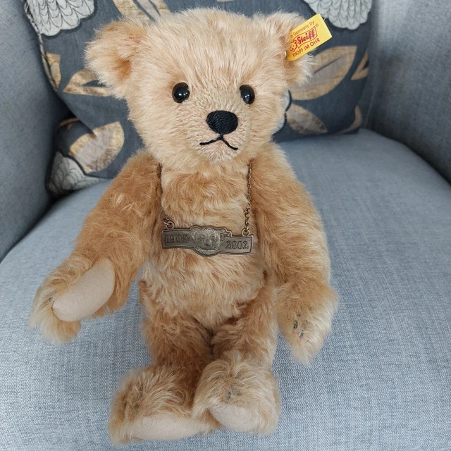 ADORABLE VINTAGE STEIFF For Danbury Mint, Centenary,2002 Growler Teddy ...