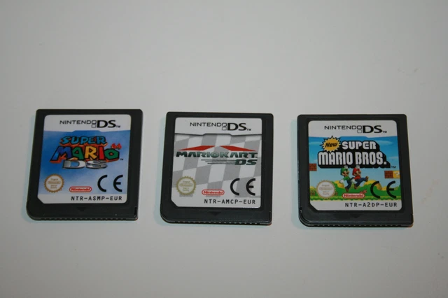 SUPER MARIO BROS + Super Mario 64 Ds + Mariokart Ds _ Nintendo Ds 3Ds 2Ds EUR 39,99 - PicClick FR