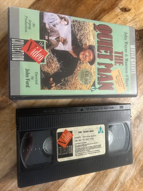THE QUIET MAN (VHS) £1.50 - PicClick UK