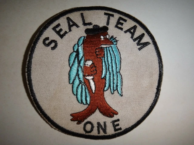 VIETNAM WAR US Navy Sea-Air-Land SEAL TEAM ONE Patch £9.06 - PicClick UK